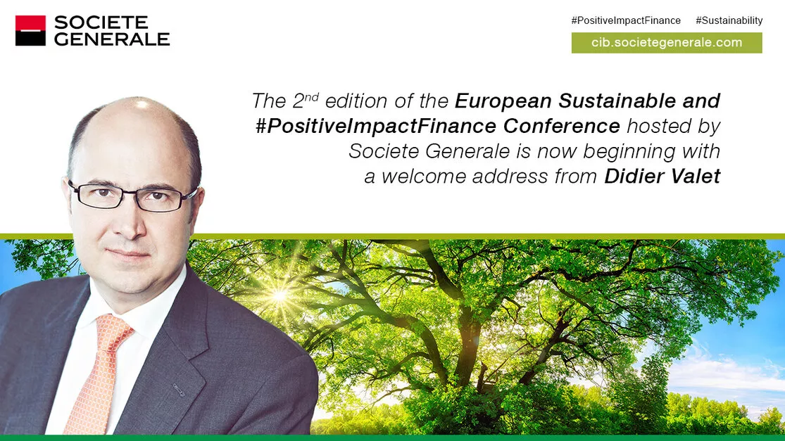Didier Valet's speech at the European Sustainable & Positive Impact ...