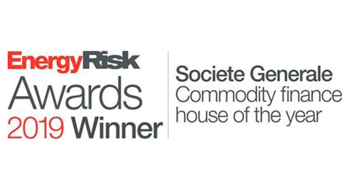 Energy Risk Commodity Awards 2019 Winner - Wholesale Banking
