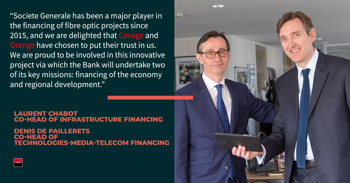 High-speed broadband for all - Societe Generale Wholesale Banking