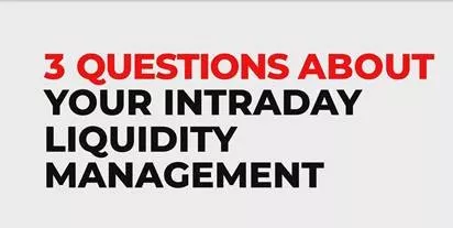 Managing your intraday liquidity - Wholesale Banking