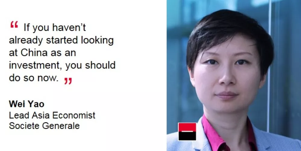 China will soon be an “inevitable investment” – Wei Yao - Wholesale Banking
